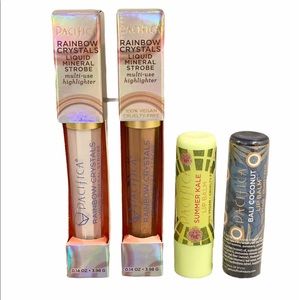Pacifica | Makeup | Pacifica Beauty Bundle 2 Highlighter 2 Lip Balm ...